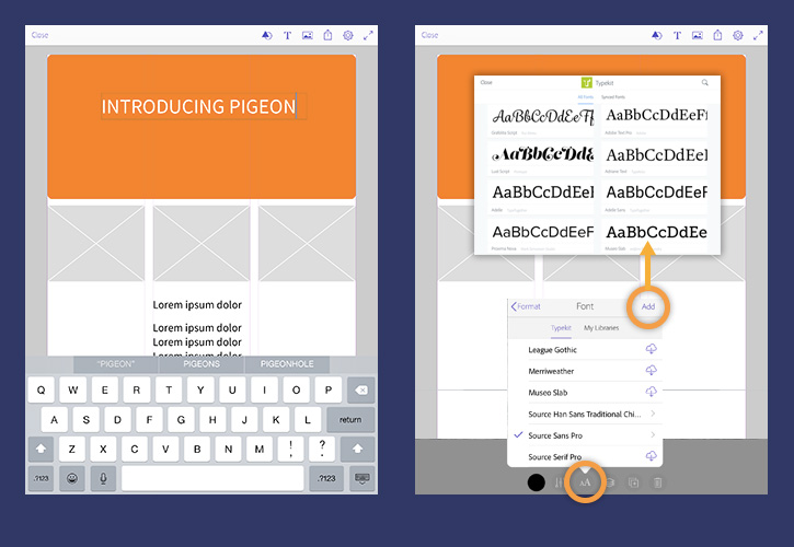 Lay out your ideas on the go with Comp | Adobe Comp tutorials