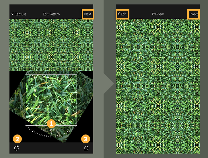 Capture patterns on the go to use in Photoshop | Adobe Capture tutorials