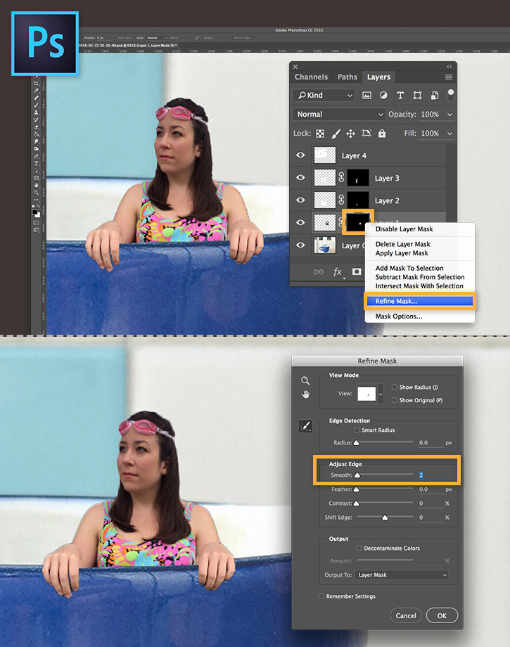 How To Cut Out Objects In Photoshop And Blend Background Tableintra