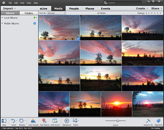 Move Elements Organizer catalog