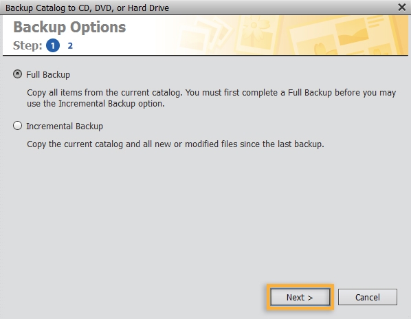 Move Elements Organizer catalog