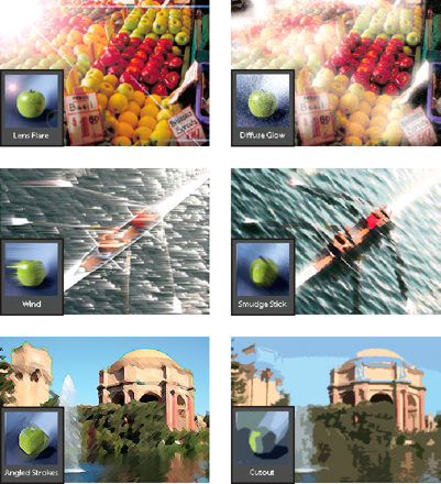 Photoshop Elements filters