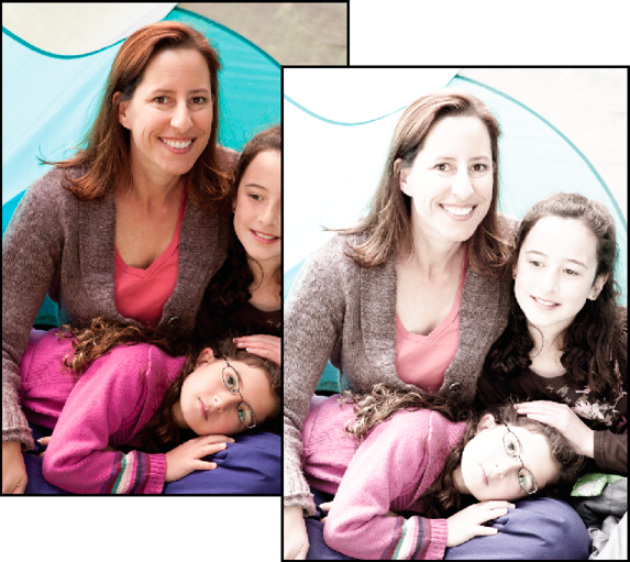 Guided mode - Black & White edits