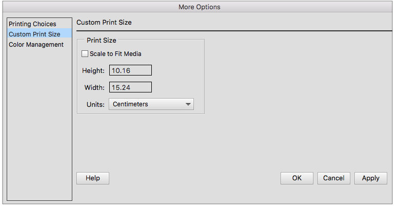 Print photos in Photoshop Elements