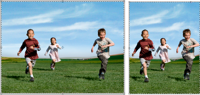 Recomposing in Photoshop Elements