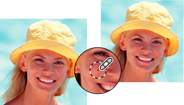 Retouch and correct photos in Photoshop Elements