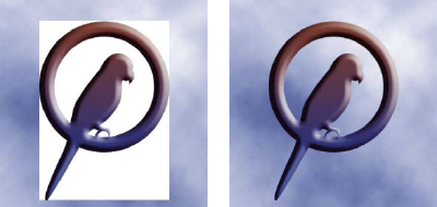 Use transparency and mattes in Photoshop Elements