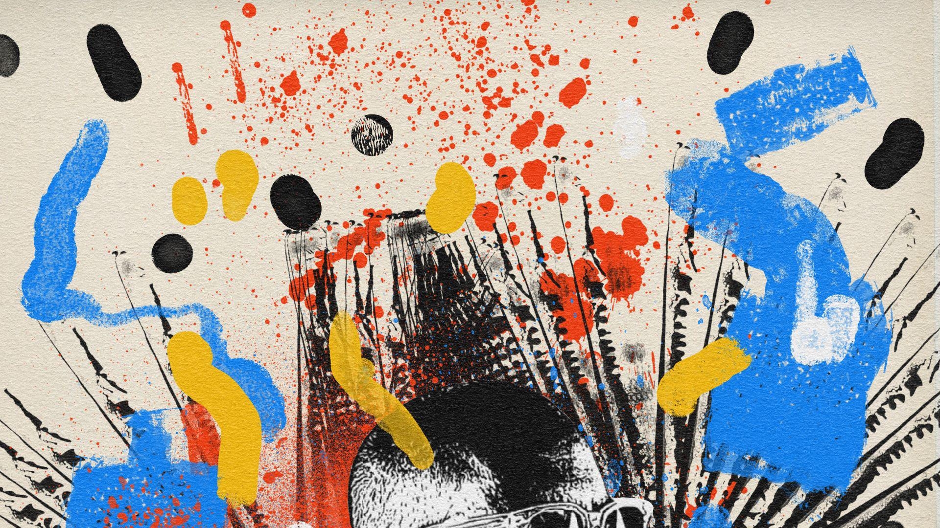 372 free grunge and grit brushes for Photoshop.