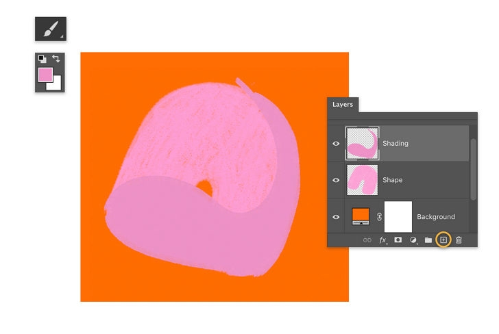 Draw shadows and highlights for virtual backgrounds.