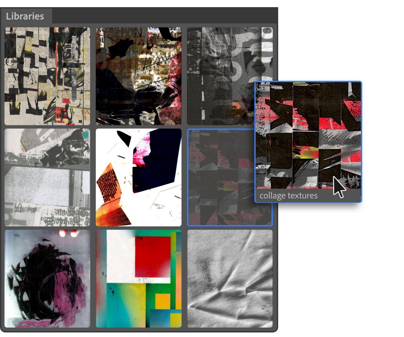 Free grunge collage pack for Photoshop.