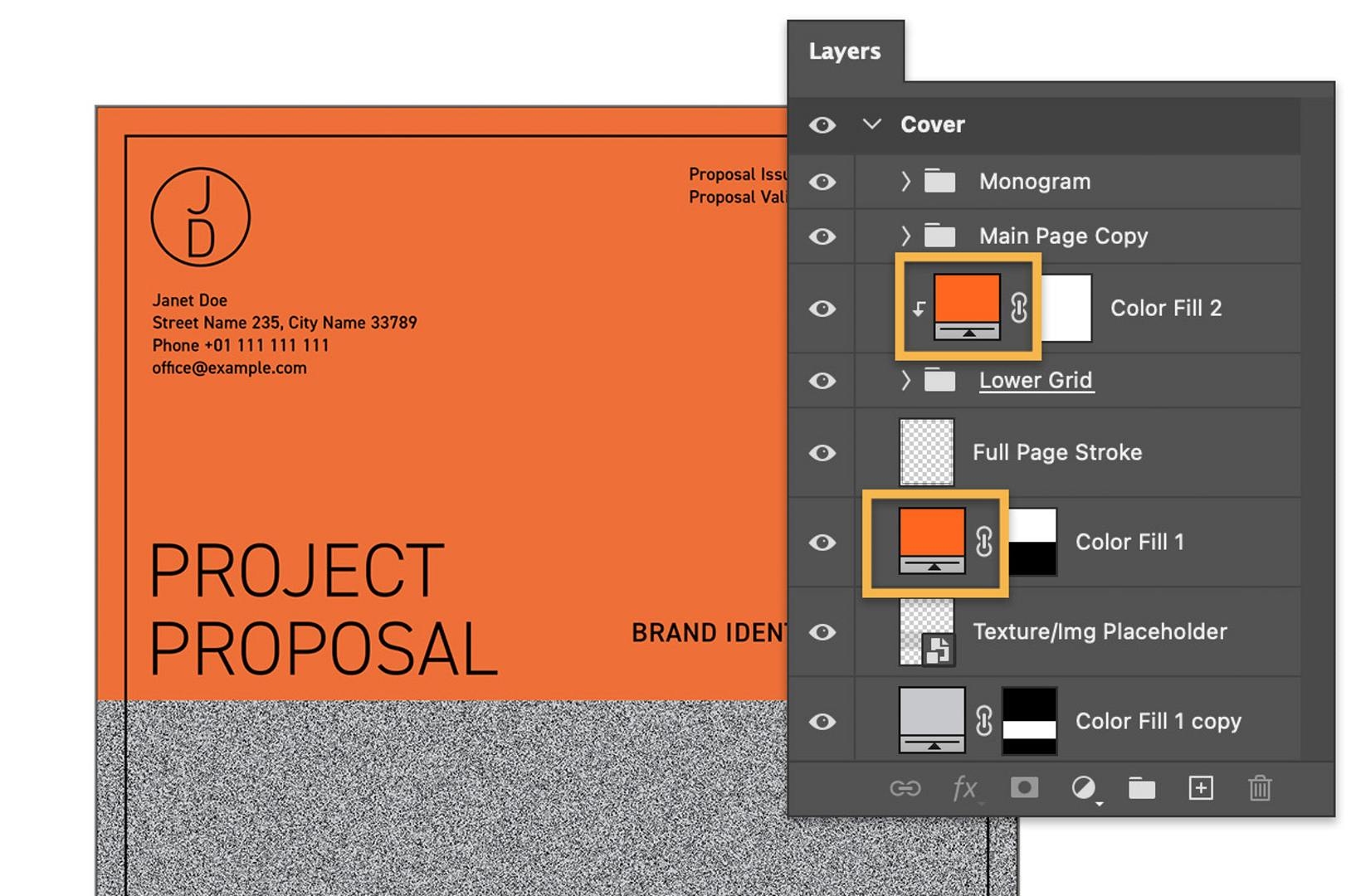 Free stylish documents for freelancers.