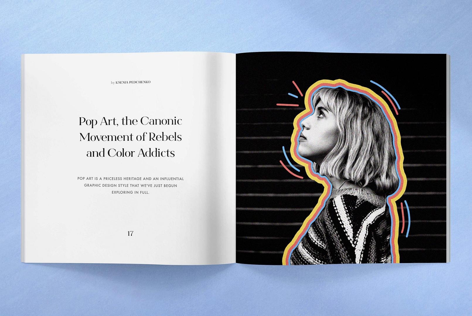 How to make a repeated outline image in Adobe Photoshop.