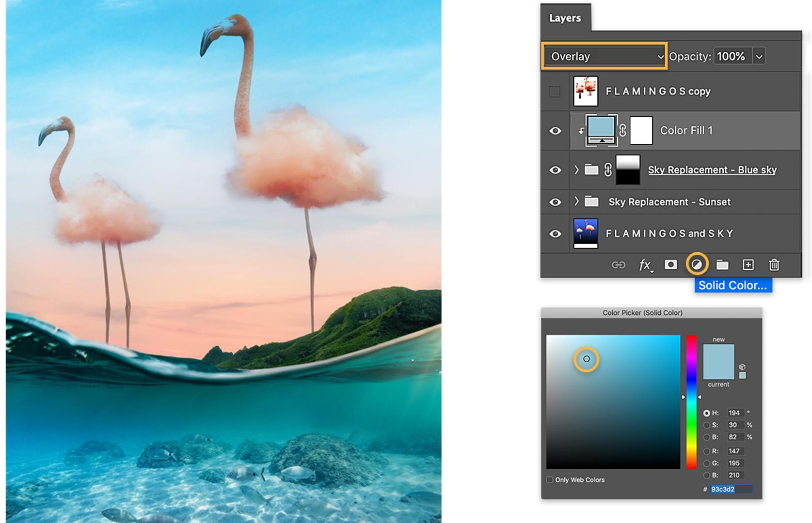 How to replace a sky in Adobe Photoshop.