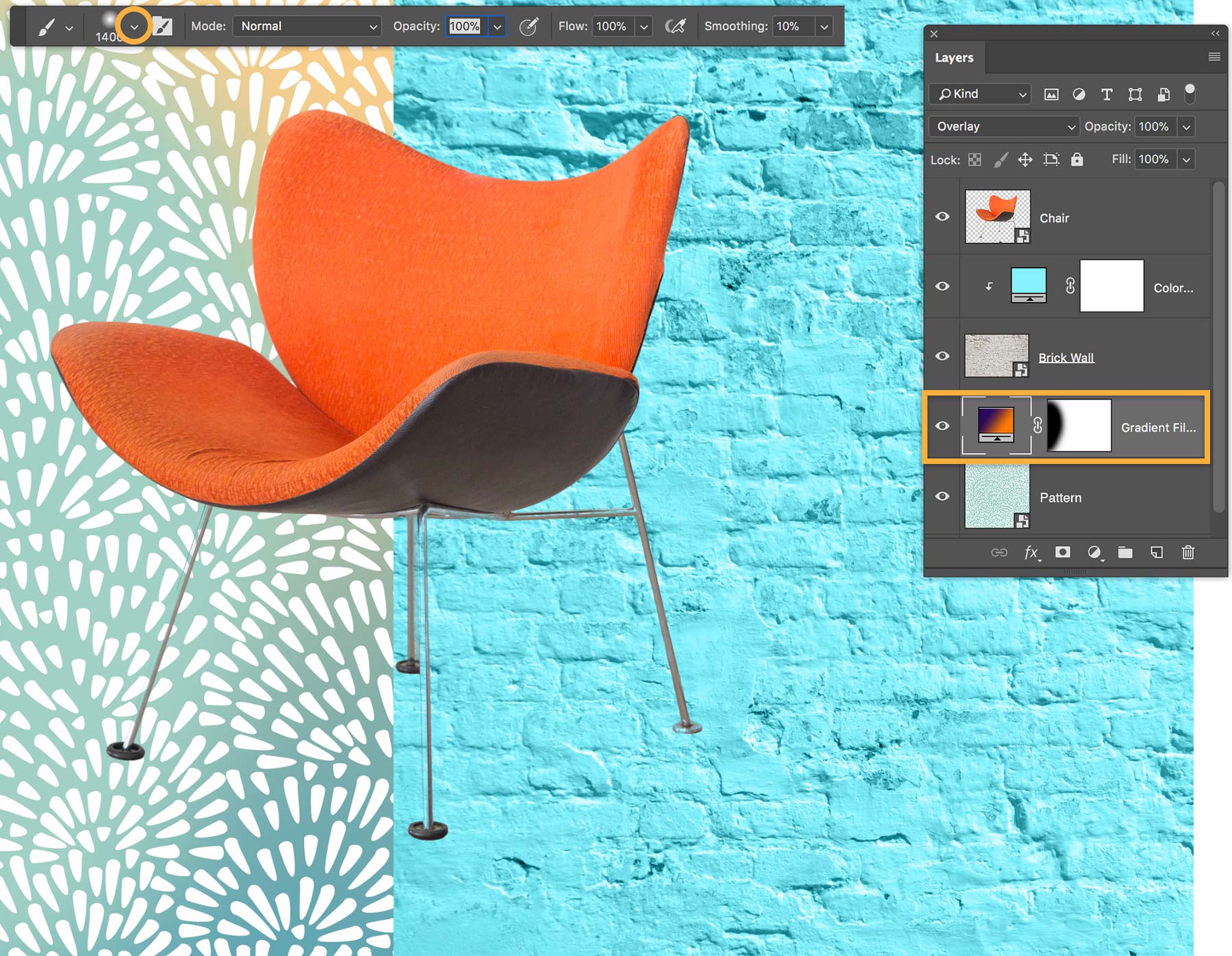 How To Add Color With Fill Layers Adobe Photoshop 