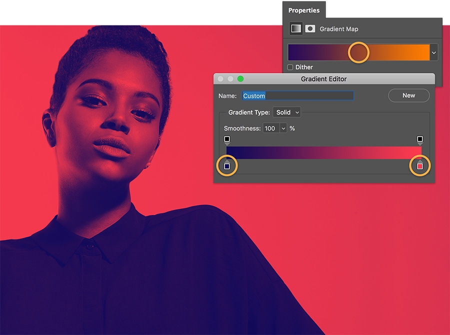 Make A Duotone Effect