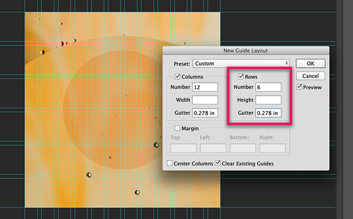 Align objects with guides in Photoshop | บทแนะนำ Adobe Photoshop