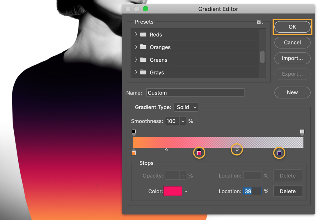 How To Use The Gradient Tool In Adobe Photoshop To Create A Graphic 