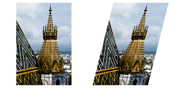 Skew In Photoshop
