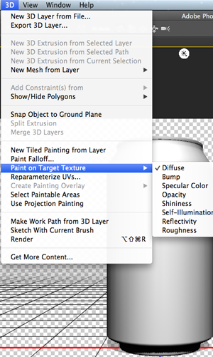 3D painting in Photoshop