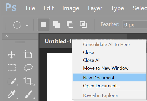 Create Documents In Photoshop Using Templates And Presets