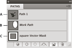 Manage paths in Photoshop