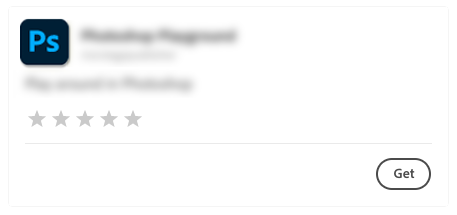 Plugin Marketplace for Photoshop