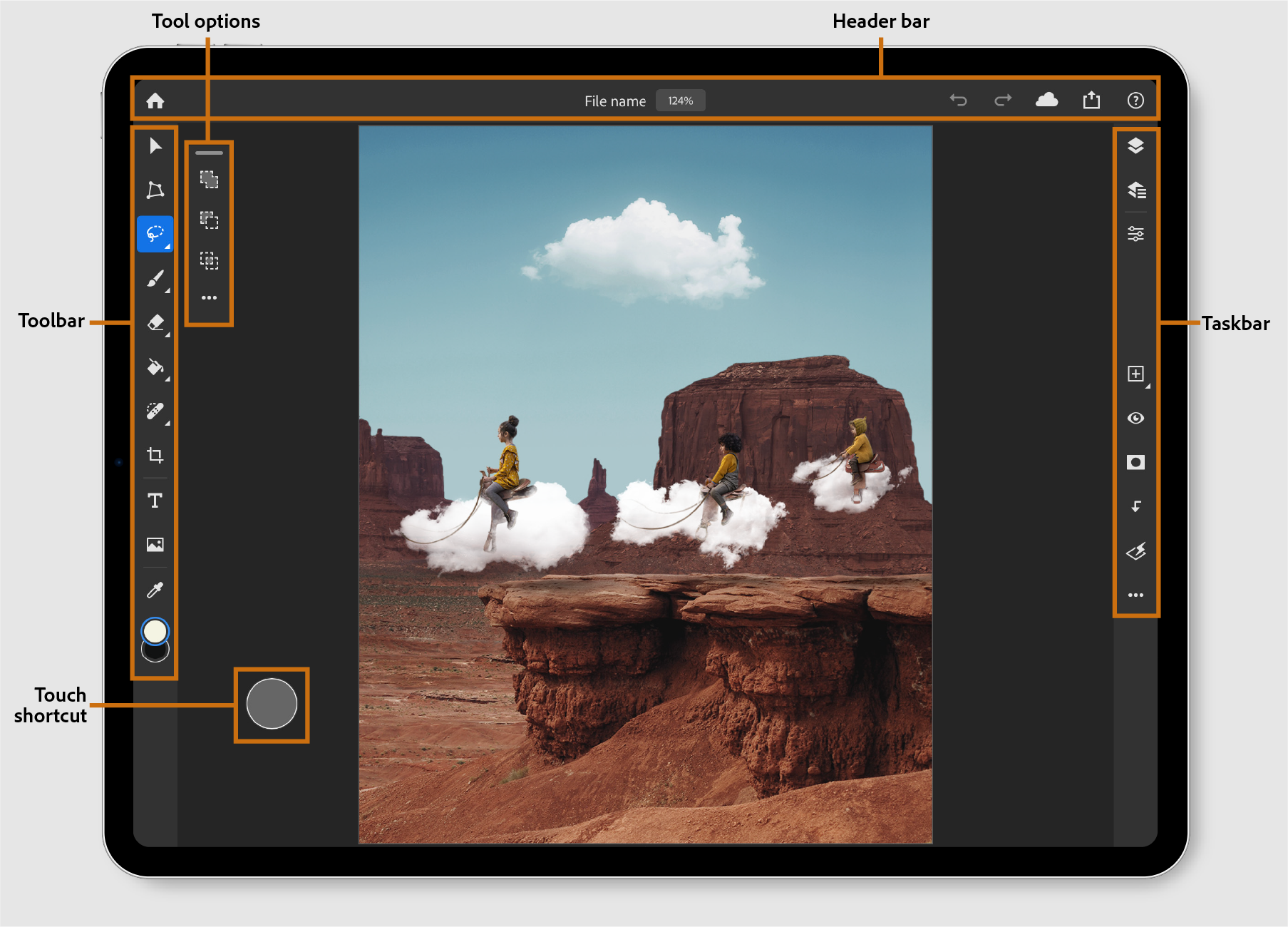 Let s Understand The Workspace In Photoshop On IPad And Explore How To Navigate 