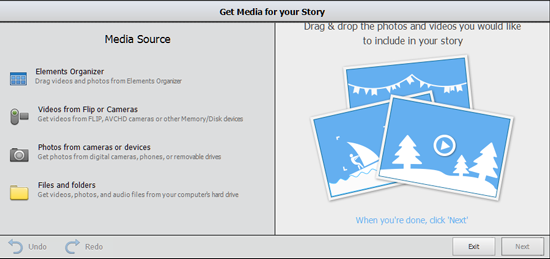 Create a video story