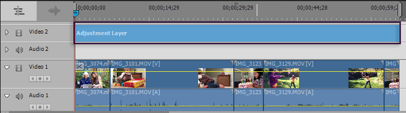 Adding an Adjustment Layer - Guided Edit in Adobe Premiere Elements