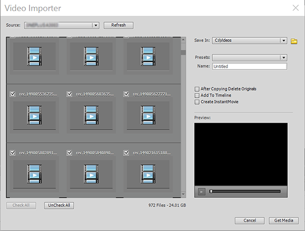 How to add media into Adobe Premiere Elements