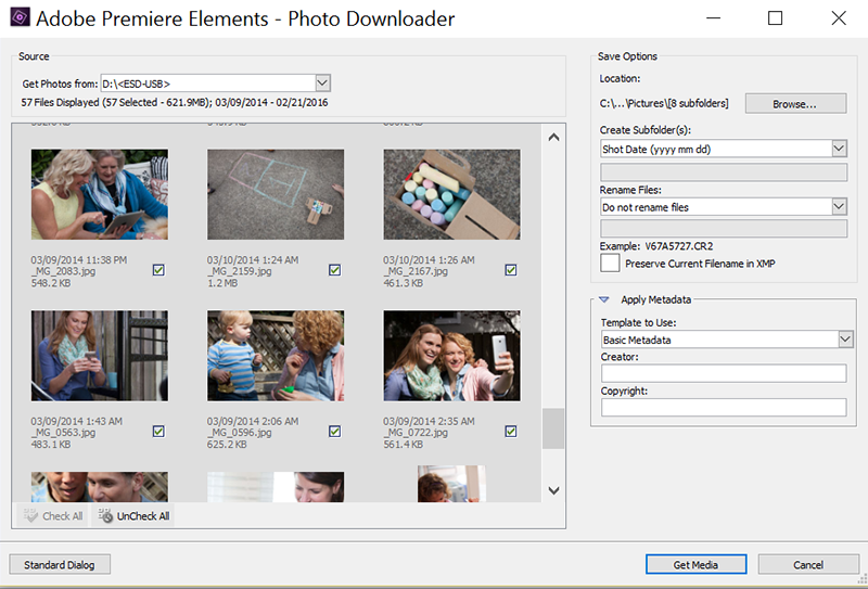 How to add media into Adobe Premiere Elements