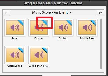 Adding music to video clips