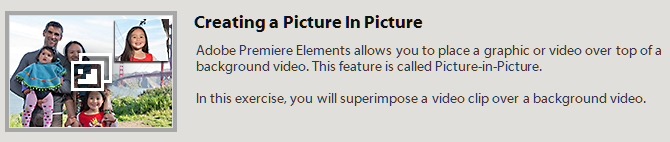 Creating a Picture in Picture - Guided Edit
