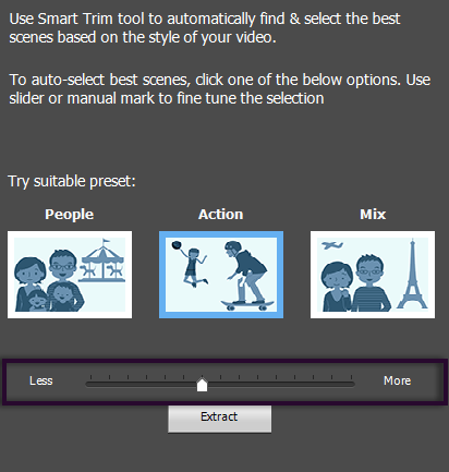 Fix action cam footage guided edit