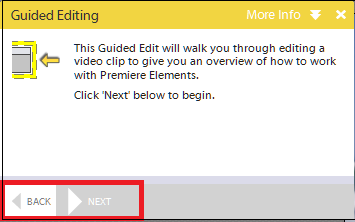 Getting started with Premiere Elements - Guided Edit