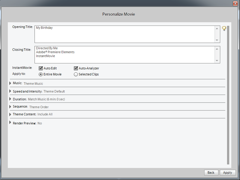 Quickly combine multiple clips to create polished and edited movies in ...