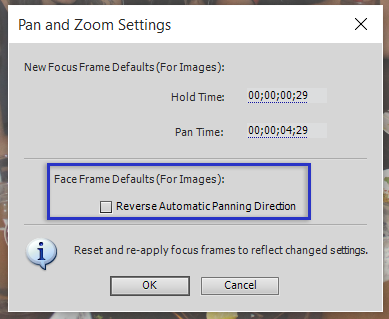 How to use pan and zoom effects in Premiere Elements.