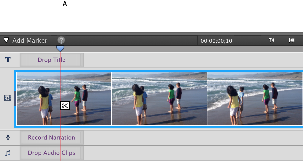 How to split clips with Adobe Premiere Elements