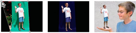 Transparency and superimposing with Premiere Elements