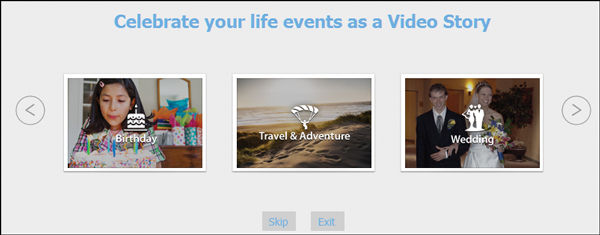 Create a video story