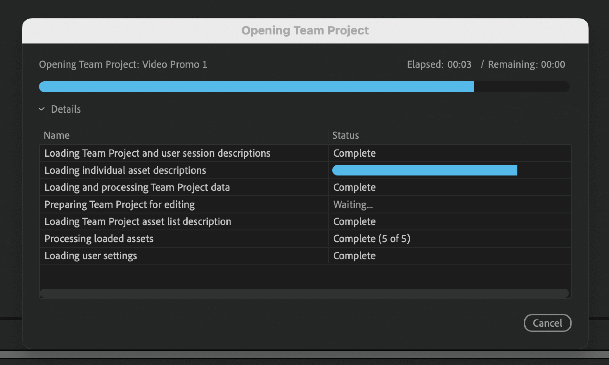 Create a Team Project