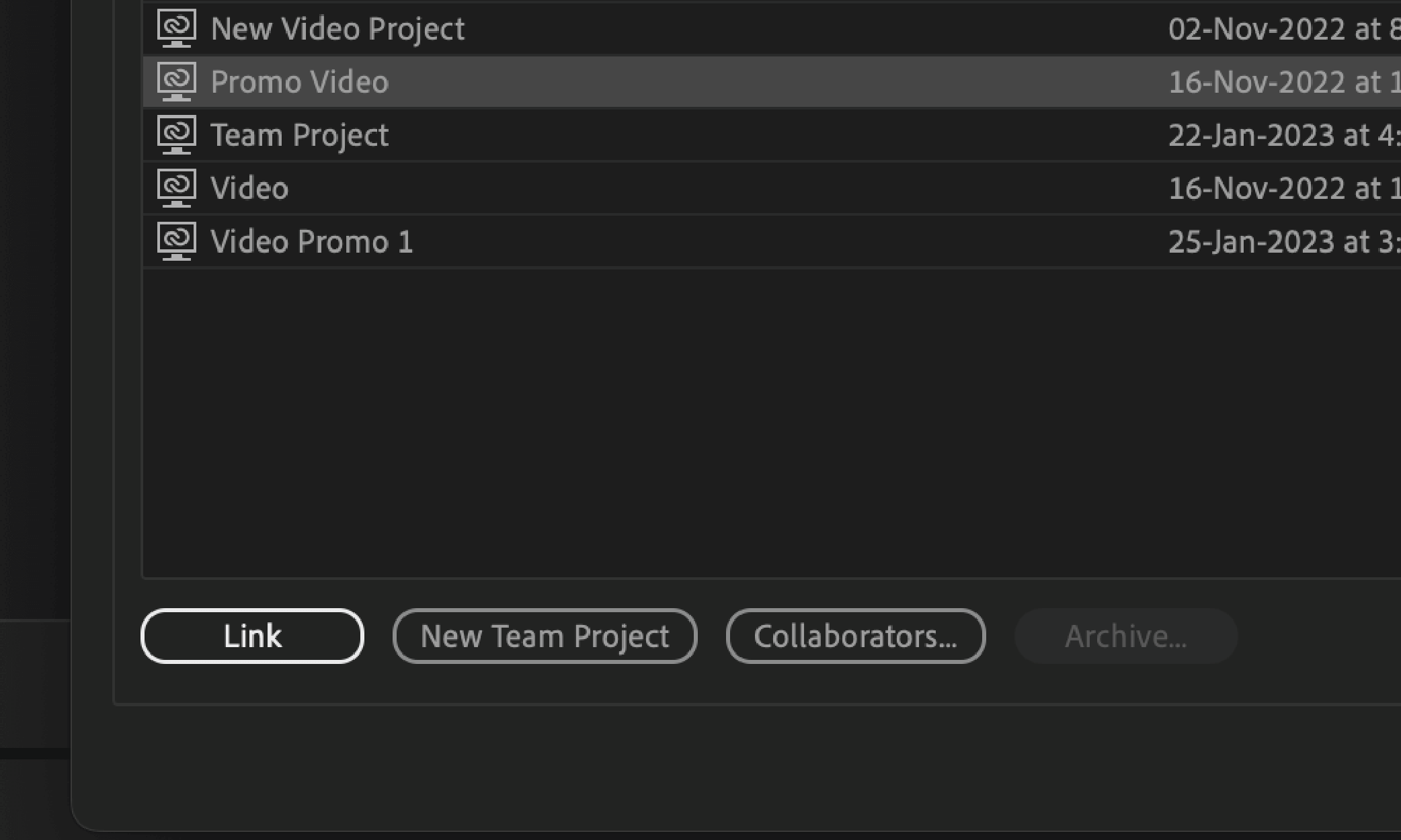Create a Team Project