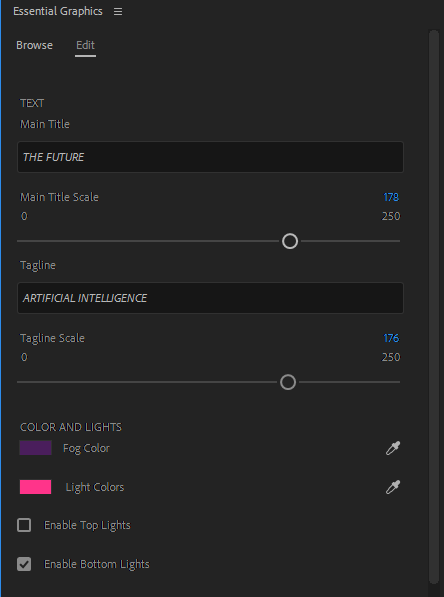 Using Motion Graphics Templates In Premiere Pro