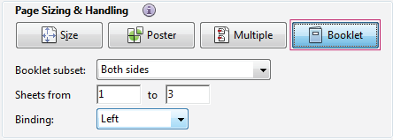 Print PDFs in Acrobat Reader