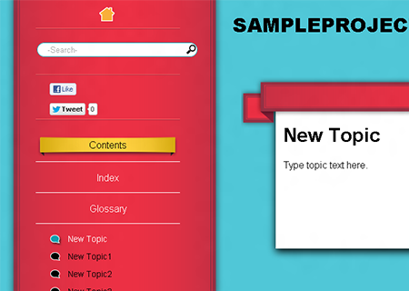 RoboHelp screen profiles and layouts