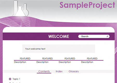 RoboHelp screen profiles and layouts
