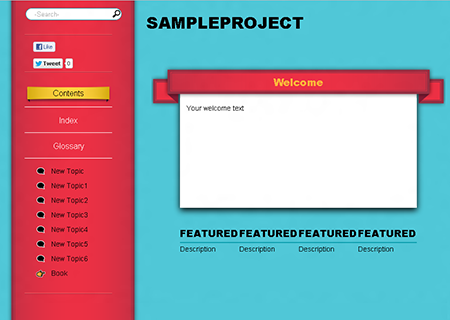 RoboHelp screen profiles and layouts