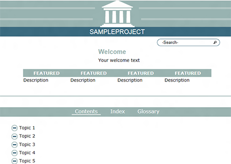 RoboHelp screen profiles and layouts