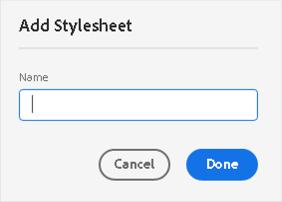 Components of a PDF template in Adobe RoboHelp