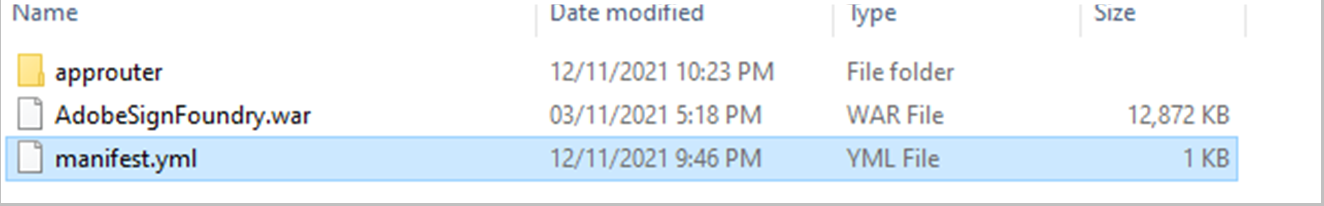 Adobe Sign for SAP SuccessFactors: Cloud Foundry Installation Guide